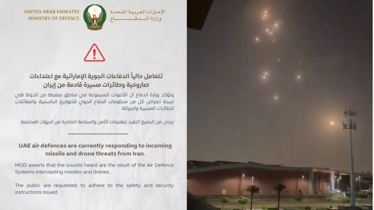 UAE sends emergency missile alert: Dubai confirms sounds heard across ...