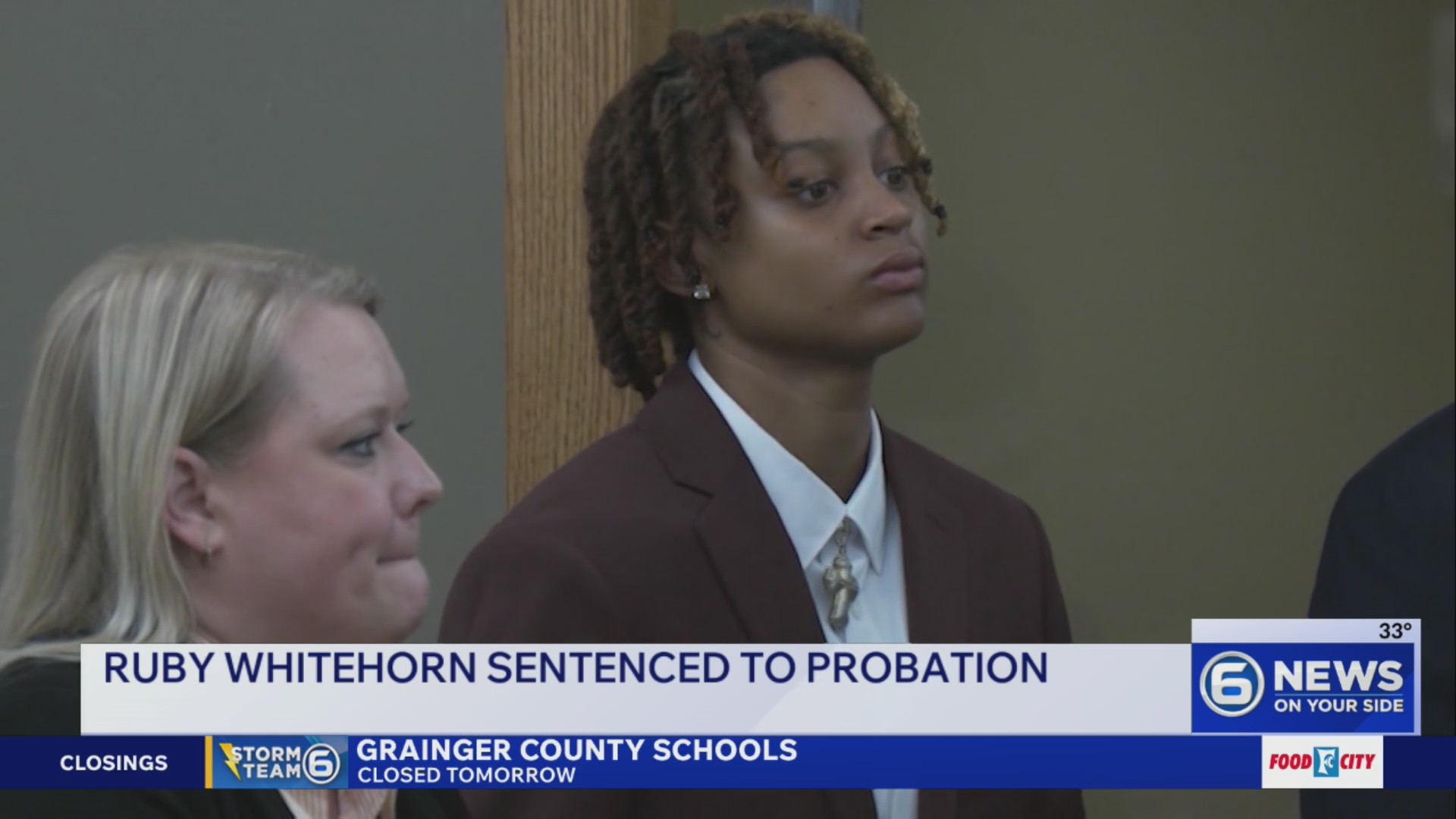 Former Lady Vol Ruby Whitehorn to serve probation for possession charge