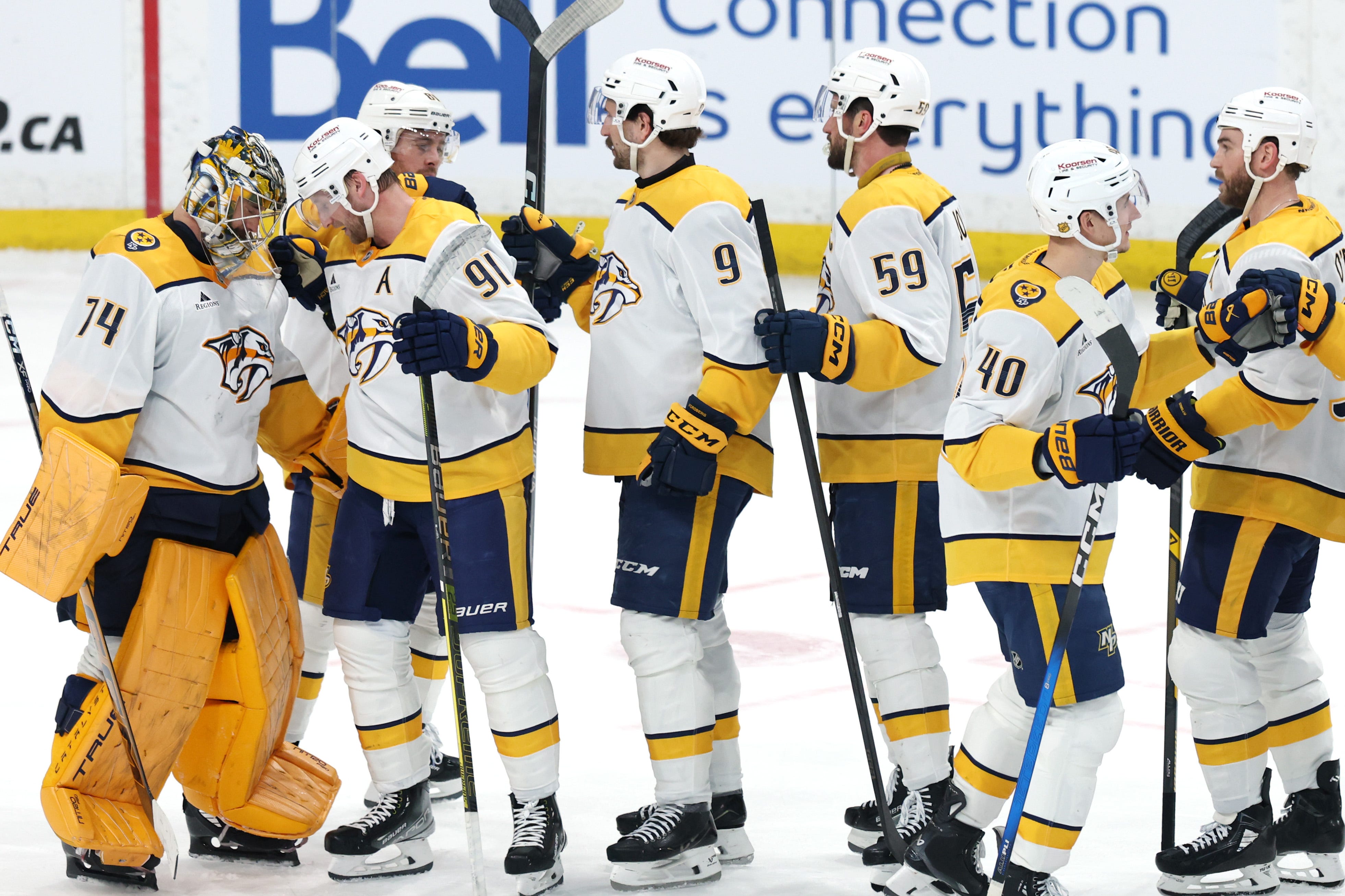 Nashville Predators salvage road trip, set up huge home game vs Seattle ...