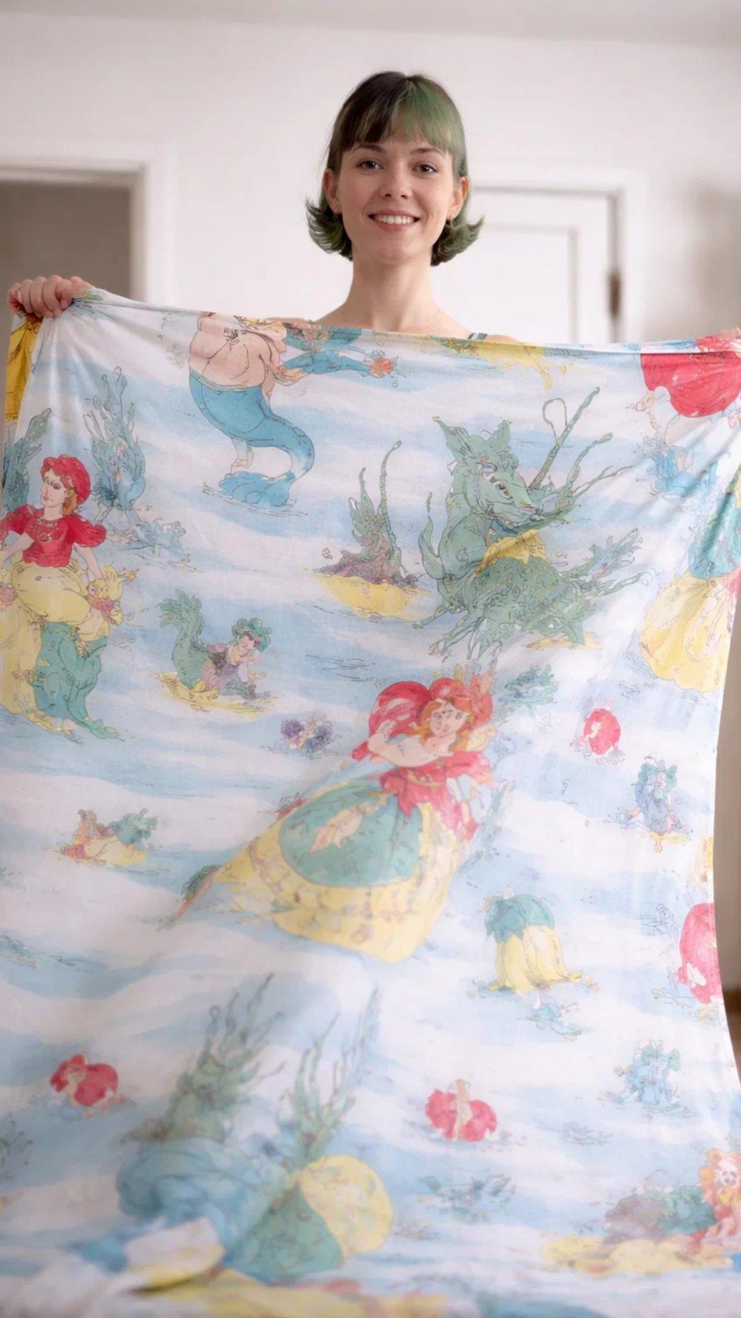 The story behind this Ariel inspired upcycled jumpsuit