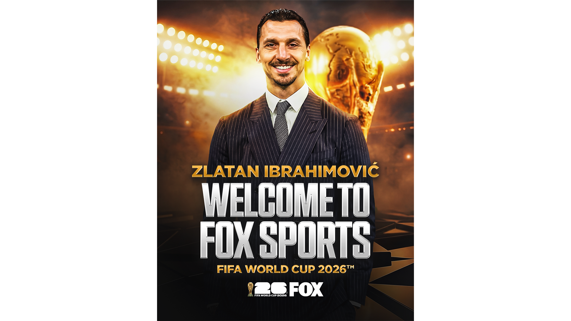 Zlatan Ibrahimović makes broadcaster debut with FOX Sports as new FIFA ...