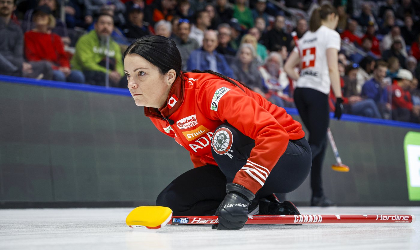 Canada's Einarson loses first game in women's world curling, falls 6-5 ...