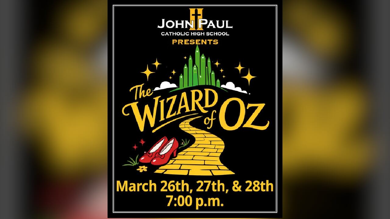 John Paul II presents classic "The Wizard of Oz" March 26-28
