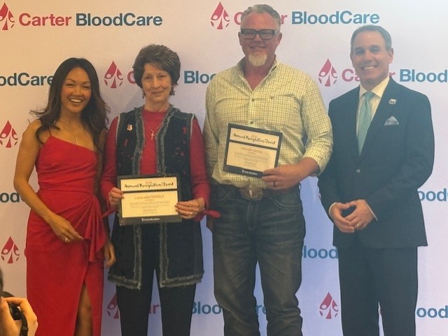 Fox 44’s lead news & weather anchors emcee event honoring local blood ...