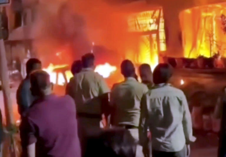 8 killed in house fire after explosion at EV charging point in Indore ...