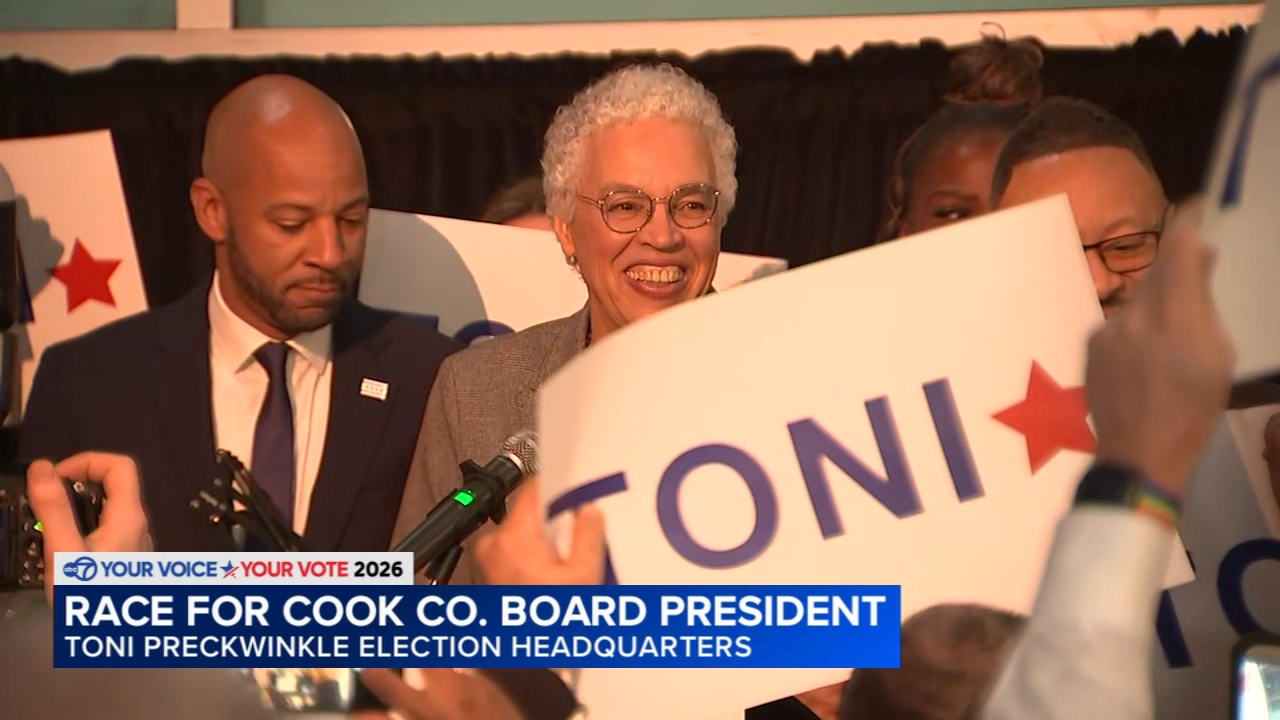Illinois primary election: Cook County Board President Toni Preckwinkle ...