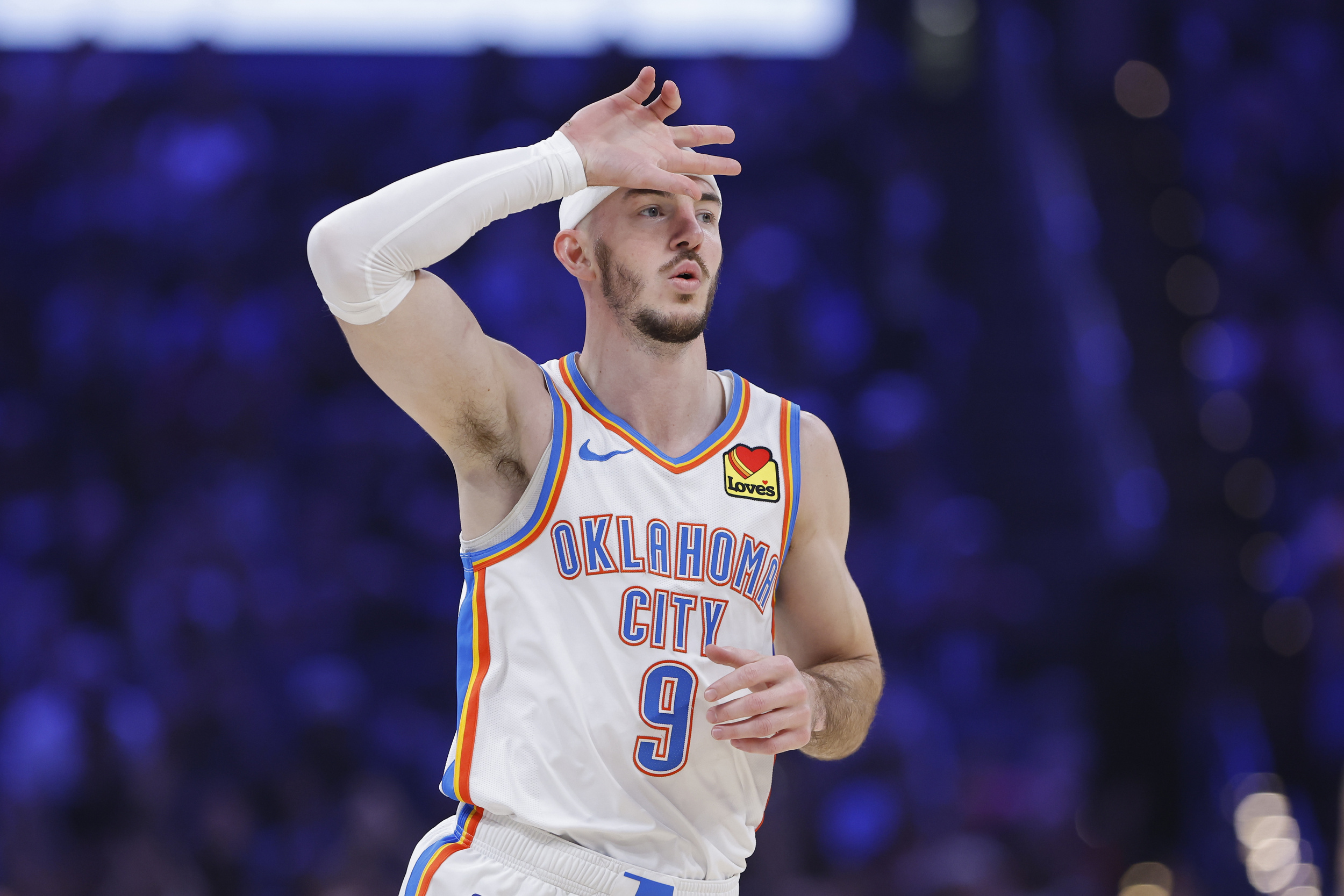 If the shoe fits: OKC's Alex Caruso gets technical foul for sneaky play