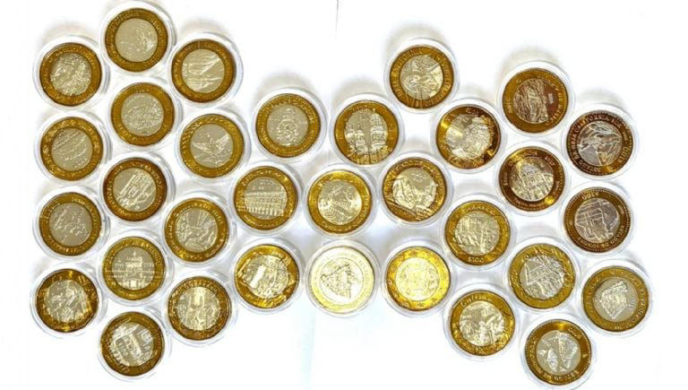 ¿Cuánto vale hoy la moneda de 100 pesos del Edomex primera fase tras ...