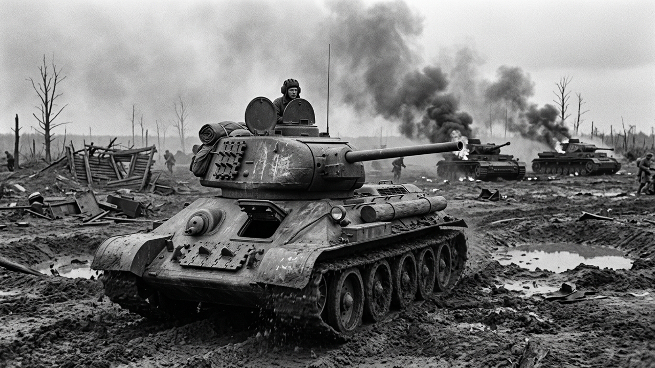 The truth about the T-34: The tank that won the war at terrible cost