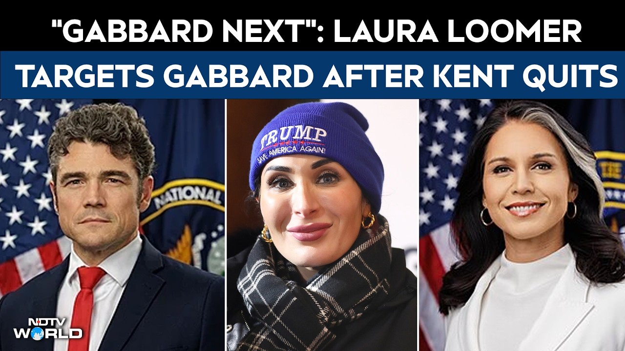 MAGA supporter Laura Loomer targets Gabbard, Kent over 'leaks', says ...