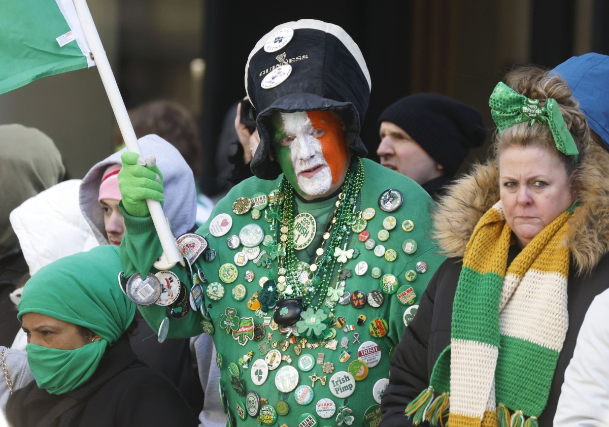 St. Patrick's Day parade comes to New York City