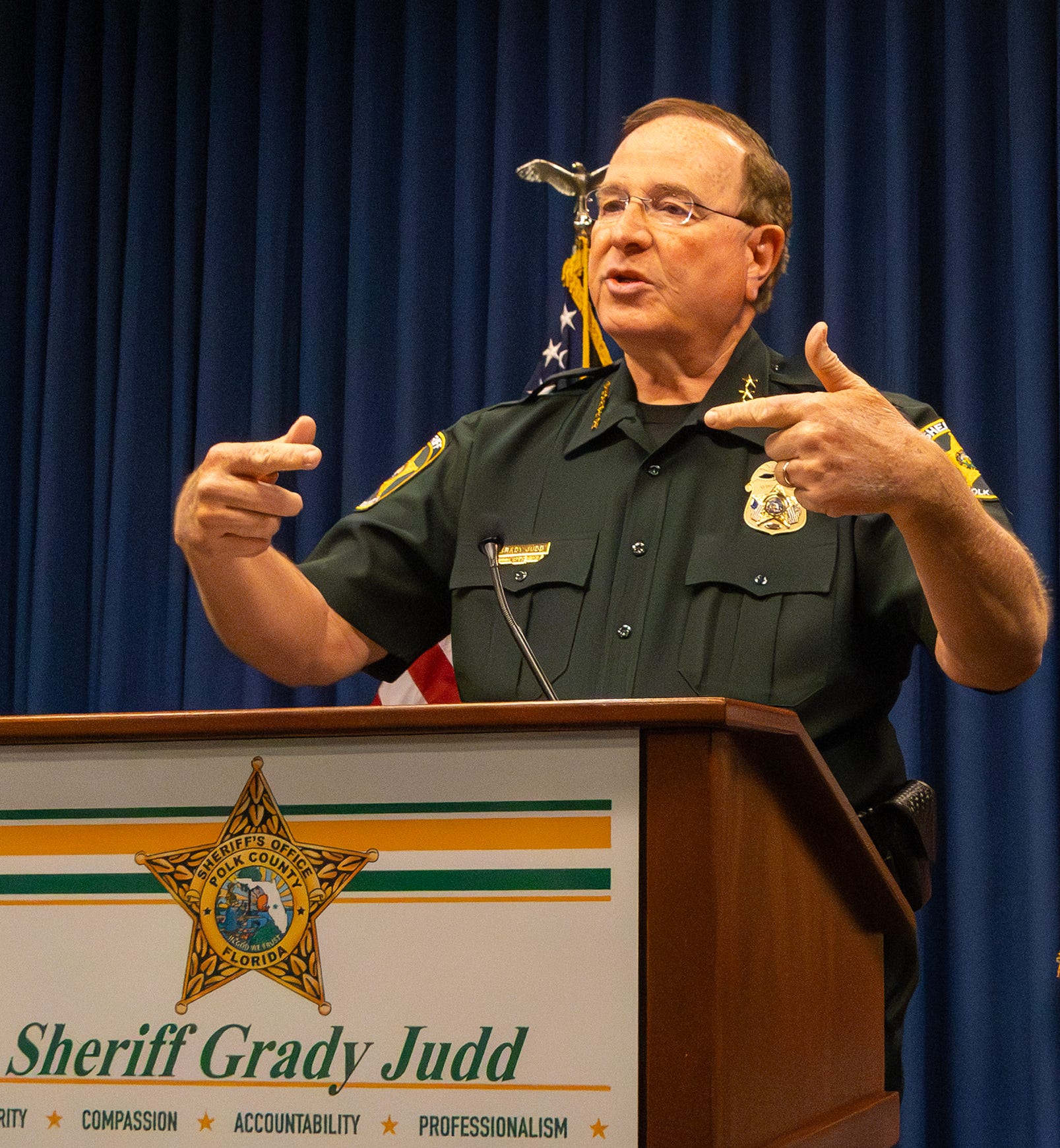 Polk sheriff says he hasn't broken with Trump, DeSantis on immigration