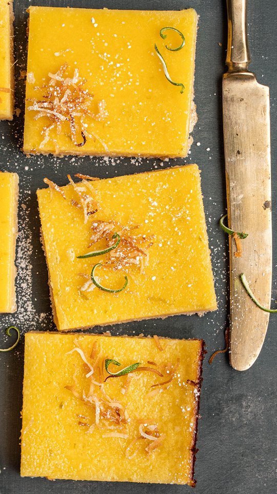 Classic lemon bars with the perfect balance of sweet and tangy