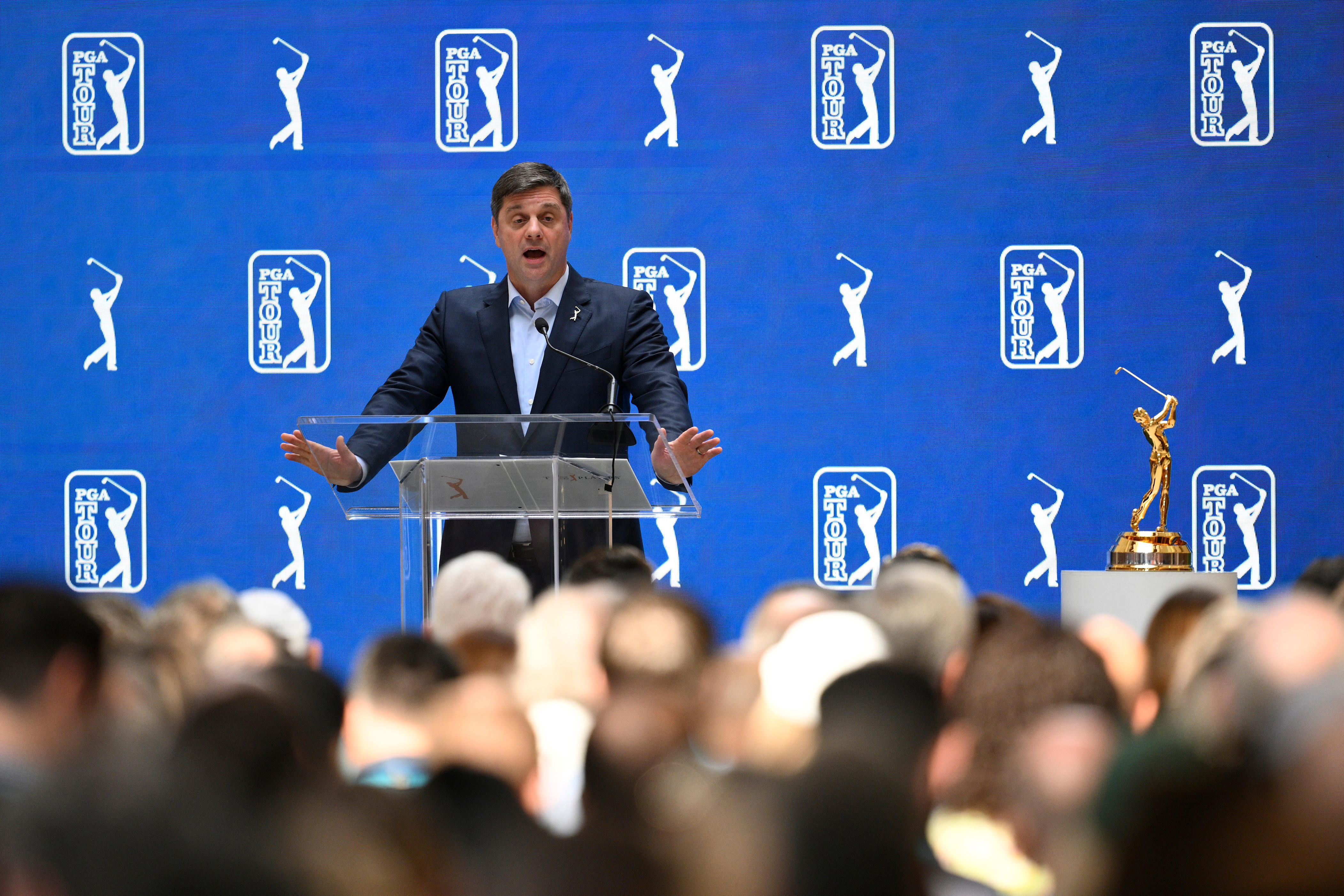 PGA Tour pros weigh in on CEO Brian Rolapp's vision for the future