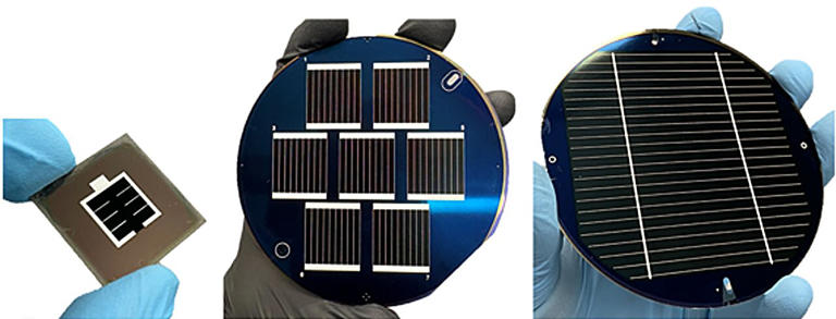 Record efficiency achieved for perovskite-silicon triple-junction solar ...