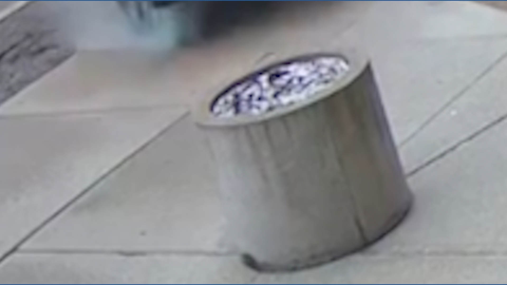 Video shows car crash into Michigan government building