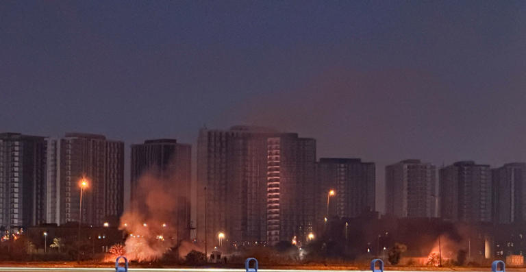 Iraq’s capital Baghdad rocked by powerful blasts near US embassy