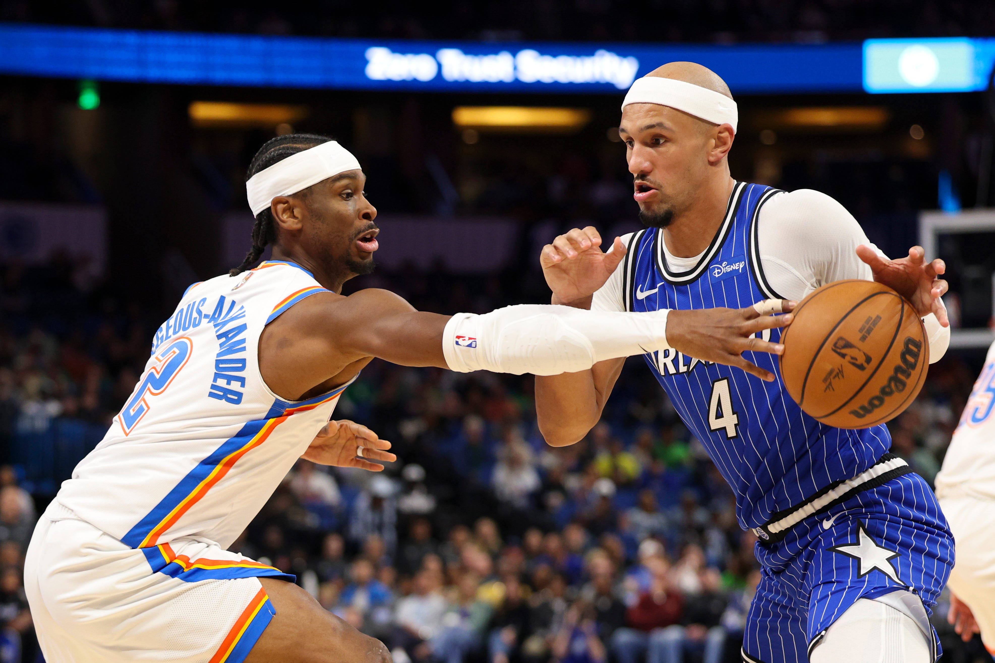 OKC Thunder outlasts Orlando Magic to clinch NBA playoff spot as SGA ...