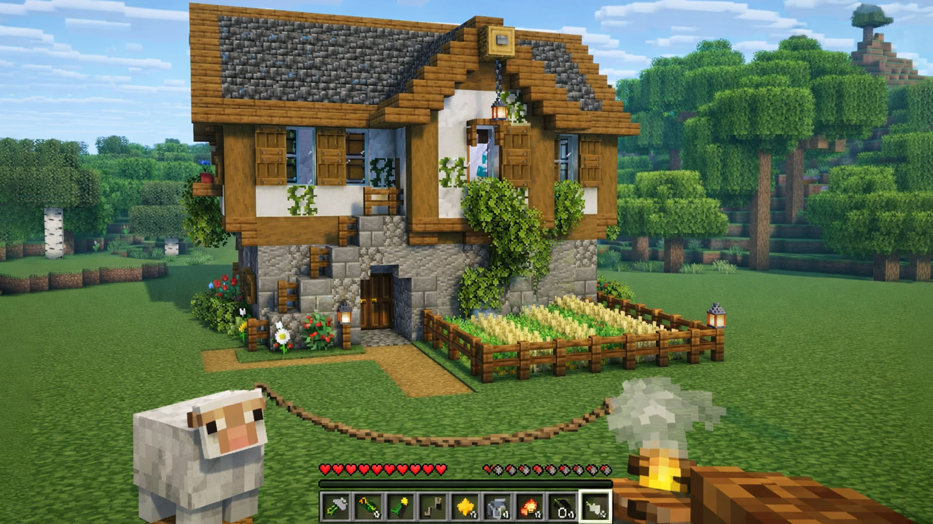 Survival becomes safer with this medieval house
