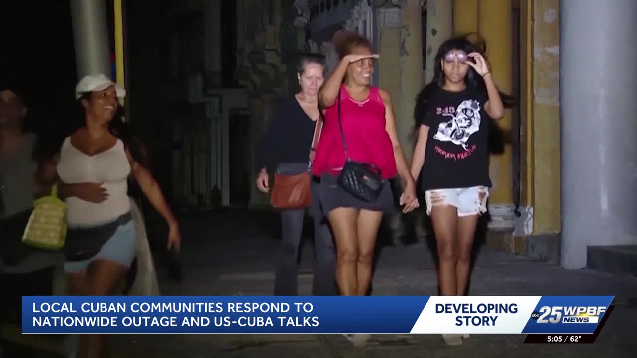 Leaders in South Florida's Cuban community react to current energy crisis
