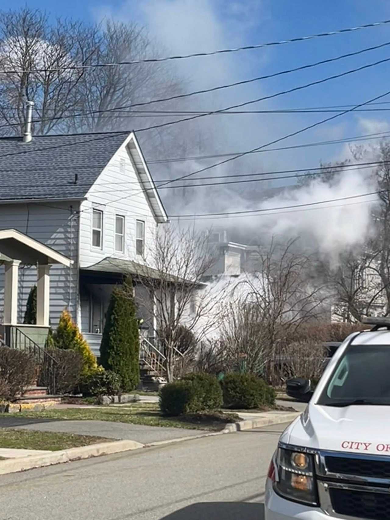 Victim rescued by passerby from burning porch, hospitalized in Dutchess ...