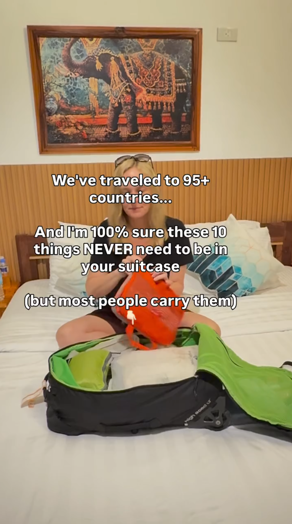 Stop overpacking: what you should never pack