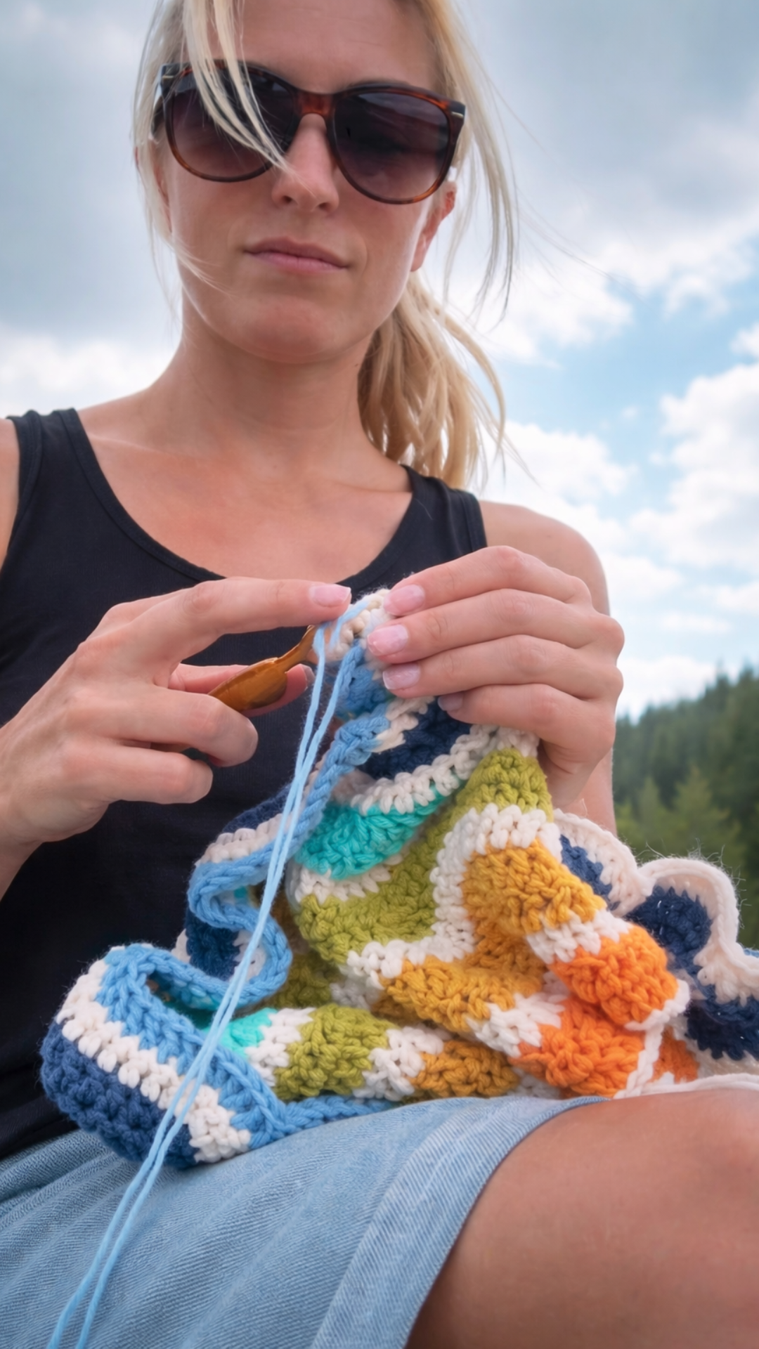 What Its Like Crocheting On A Windy Beach Cozy Craft Insights