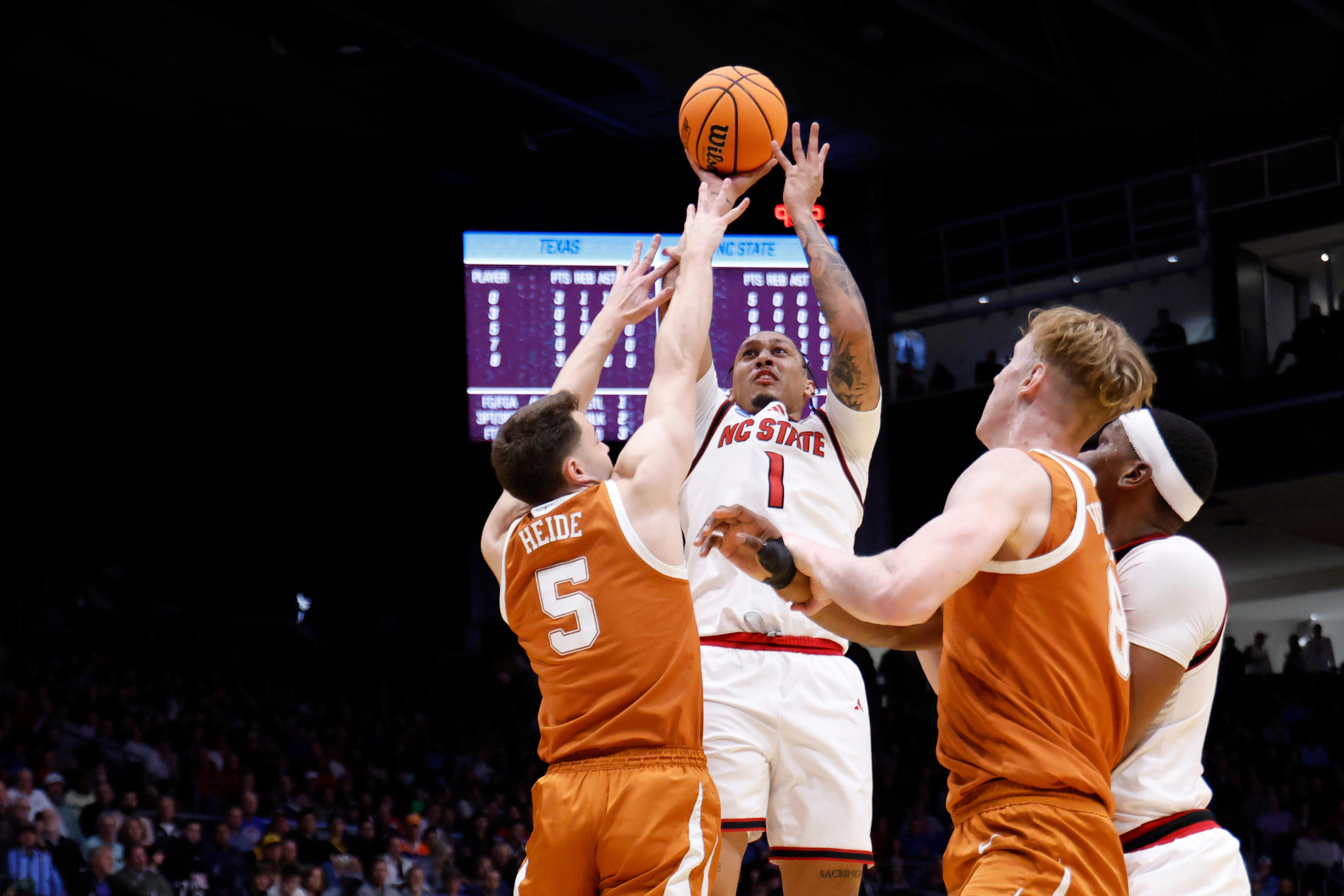 NC State basketball score vs Texas in March Madness: Wolfpack lose on ...
