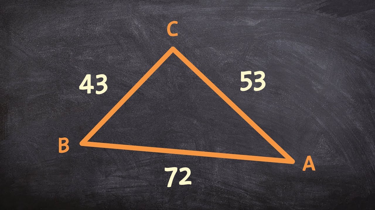 Using herons formula to find the area of a triangle
