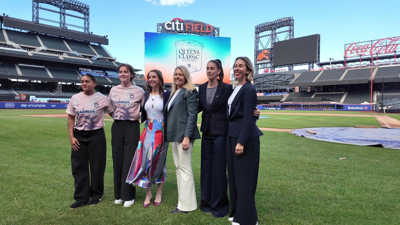 NY: Gotham FC Queens Classic announcement at Citi Field - 68659084
