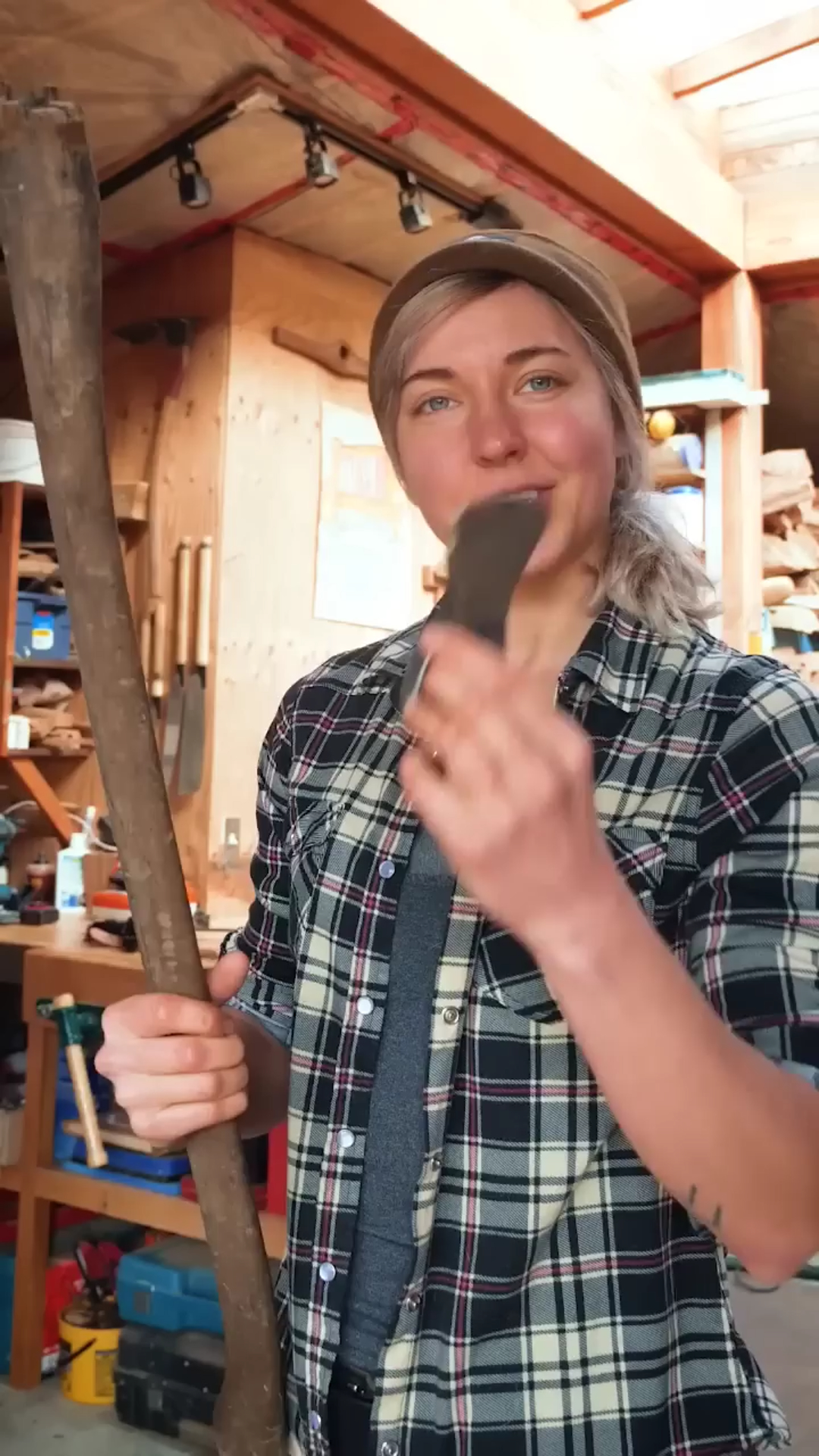 Upcycled axe