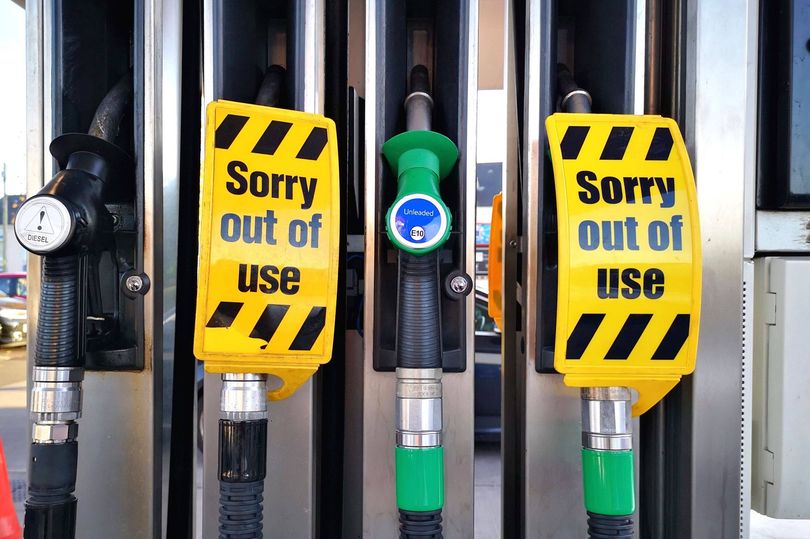 UK fuel shortage 'weeks away' as minister won't rule out petrol rationing