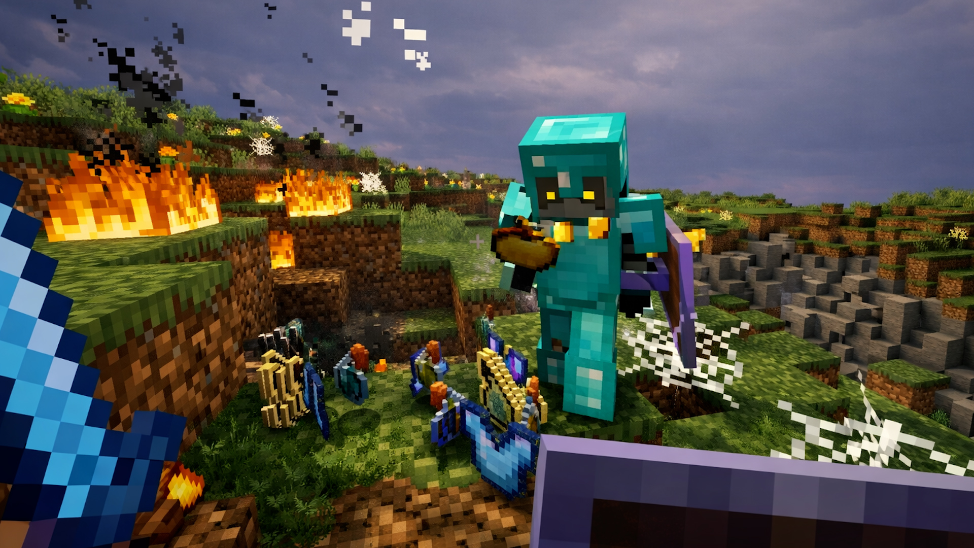 Using mob abilities on a Minecraft server