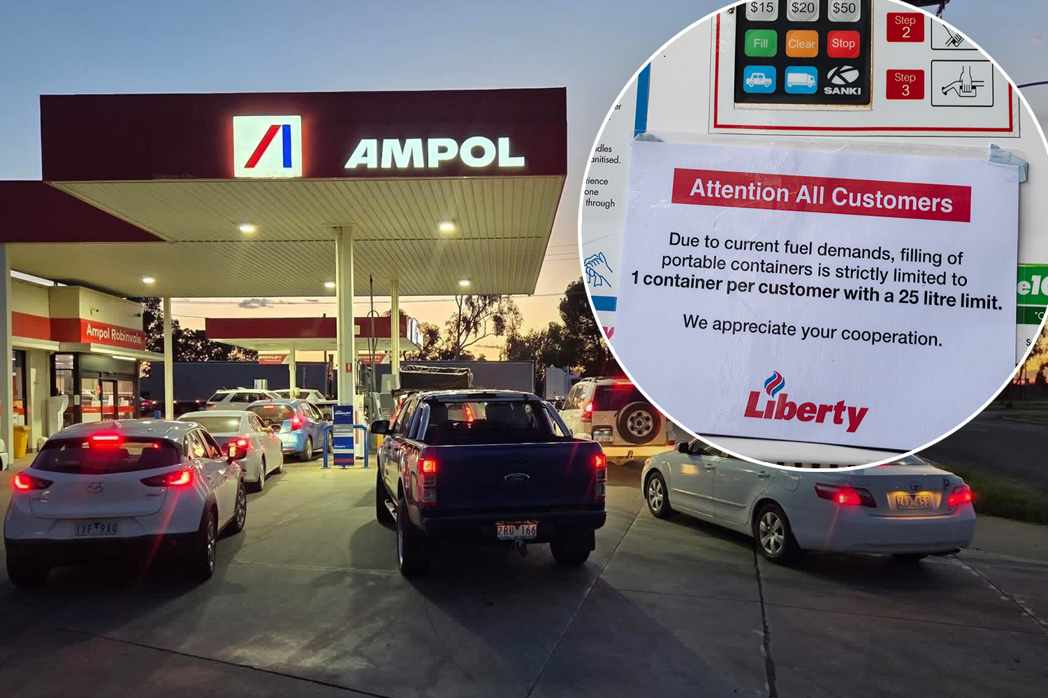 Desperate Aussie drivers called out for surging petrol station act ...