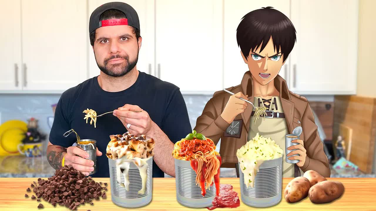 Attack on Titan food for 24 hours: the anime-inspired meal prep ...