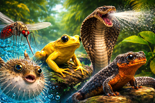 5 animals that can kill without ever touching you