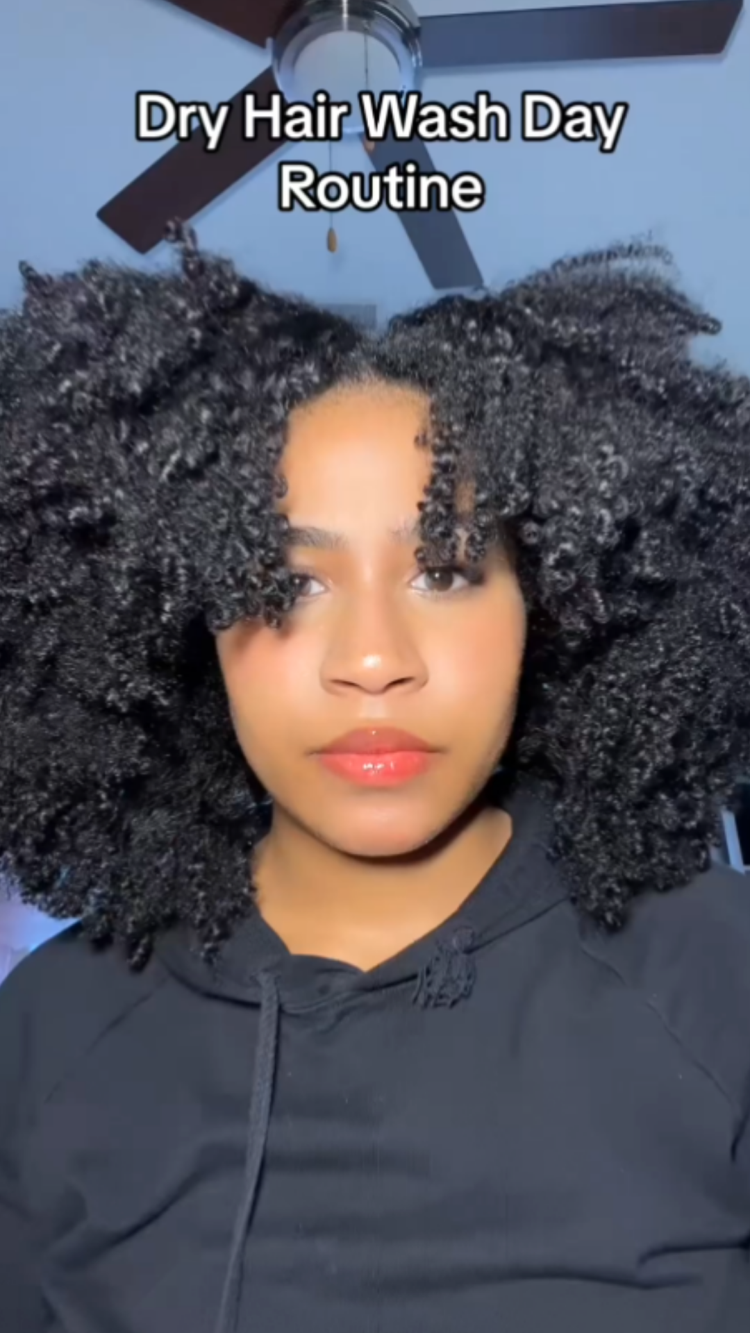 Natural hair wash day routine moisture and definition