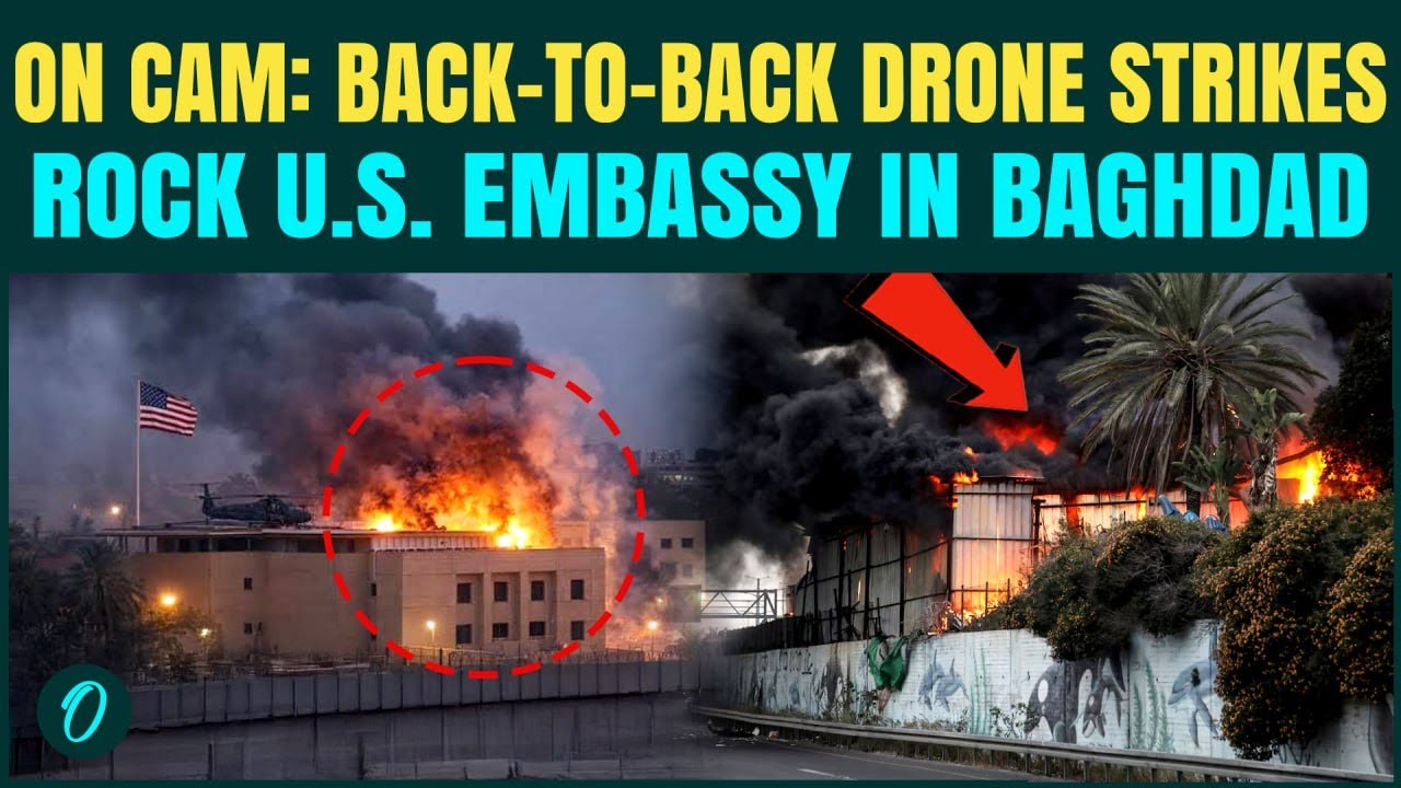 US Embassy 'attacked' again! Baghdad rocked by drones, rockets; Al ...