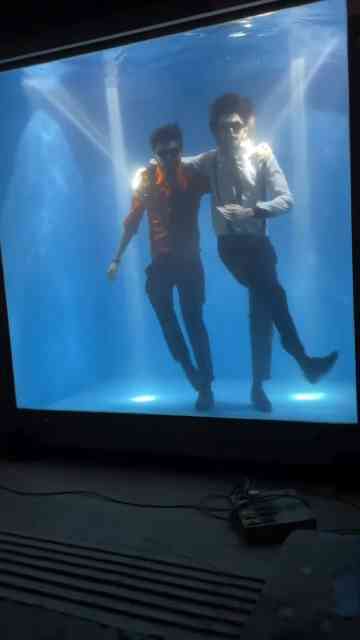 Behind the scenes of my Nacho Nacho underwater dance