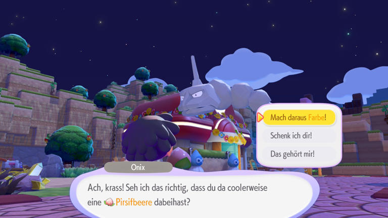 Pokémon Pokopia: Alle Beeren finden und daraus Farbe herstellen