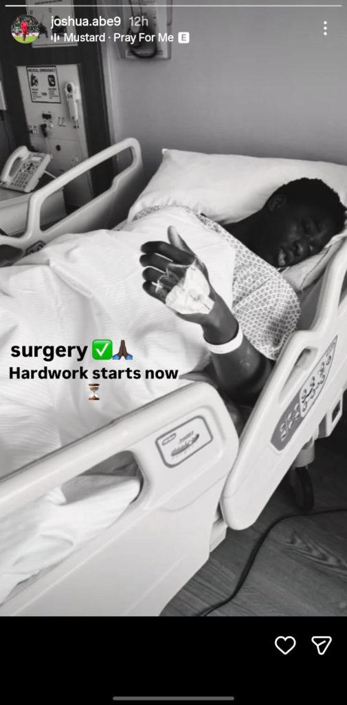 Liverpool forward confirms successful surgery