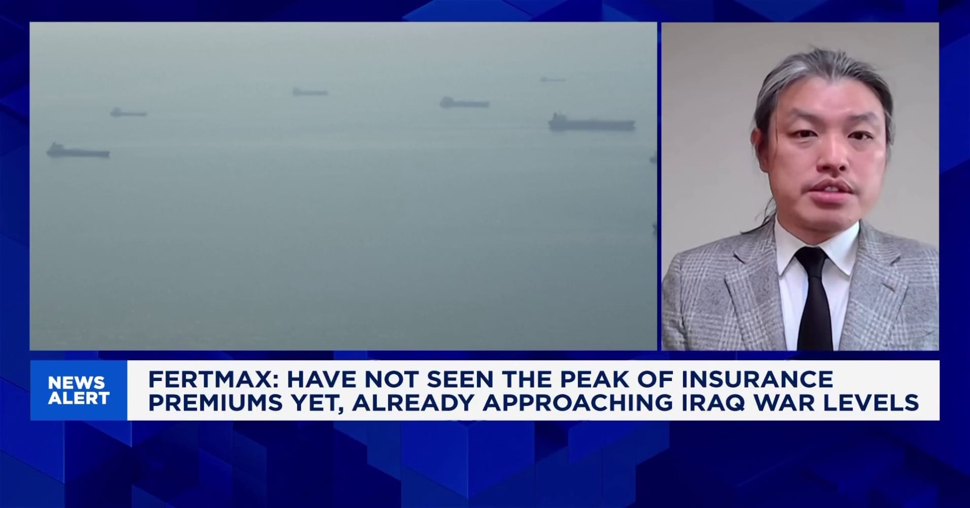 Shipping war risk insurance premiums are likely to continue rising: Analyst