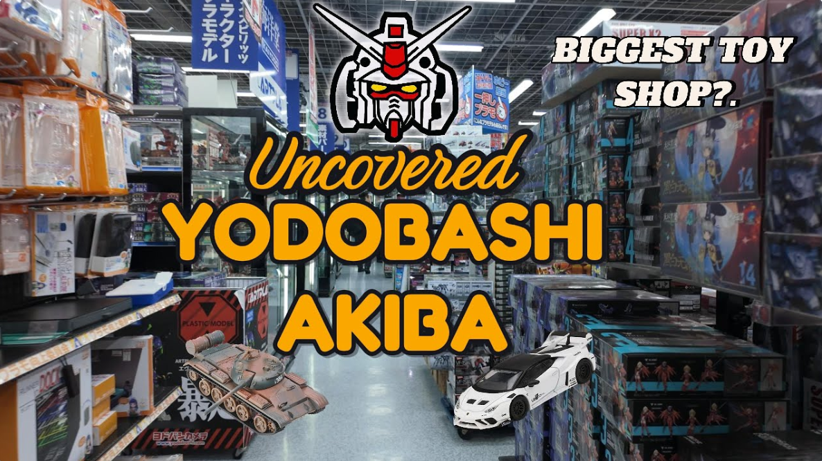 What to expect at Yodobashi Akiba toy section