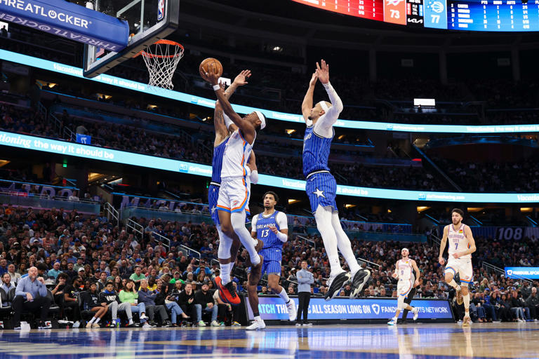 Photos: Best images from Thunder's 113-108 win over Magic