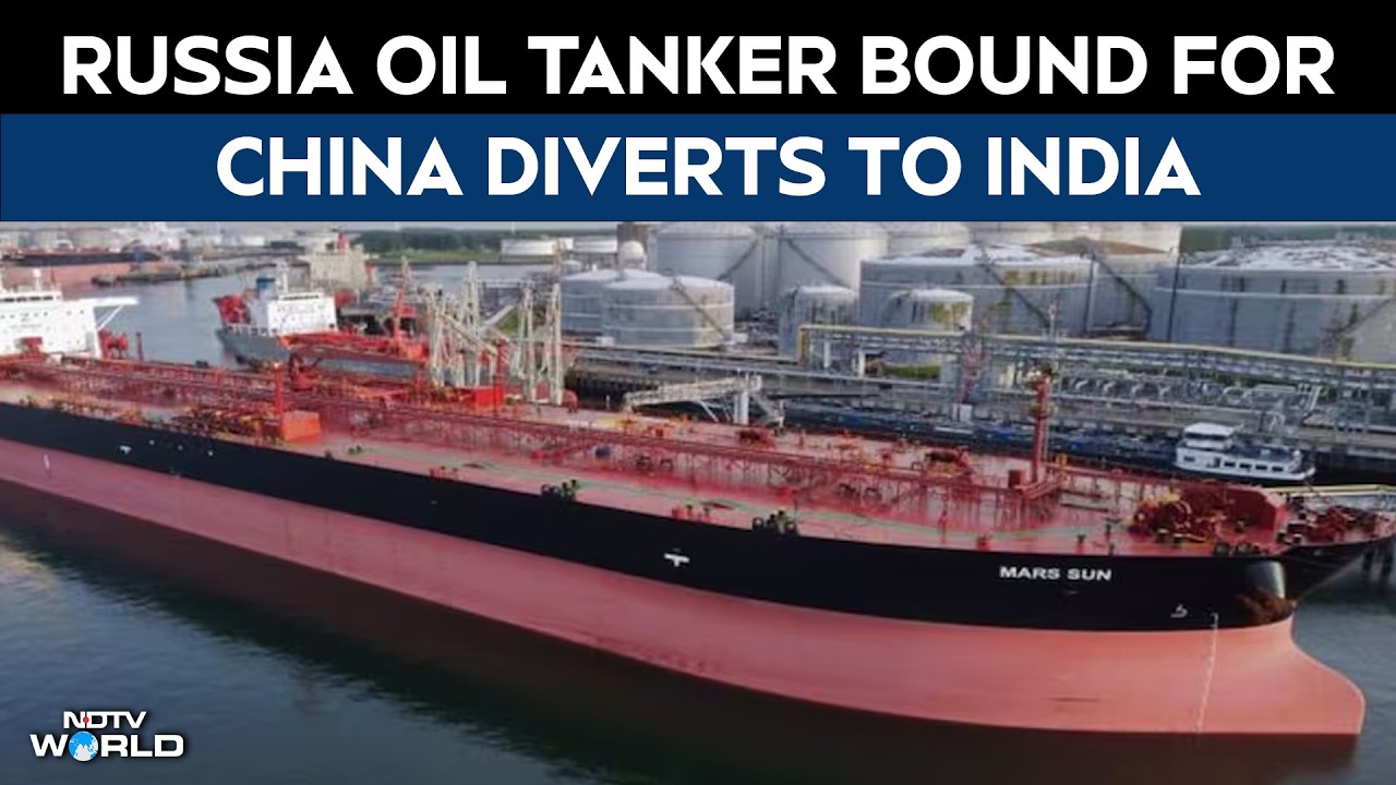 Russia oil tanker bound for China makes U-turn. Now, heading to India