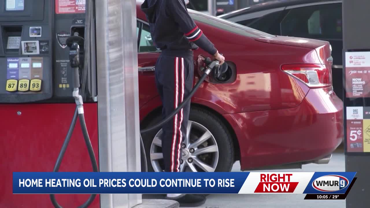 Home heating oil prices surge in NH, nearing $5 a gallon as winter lingers