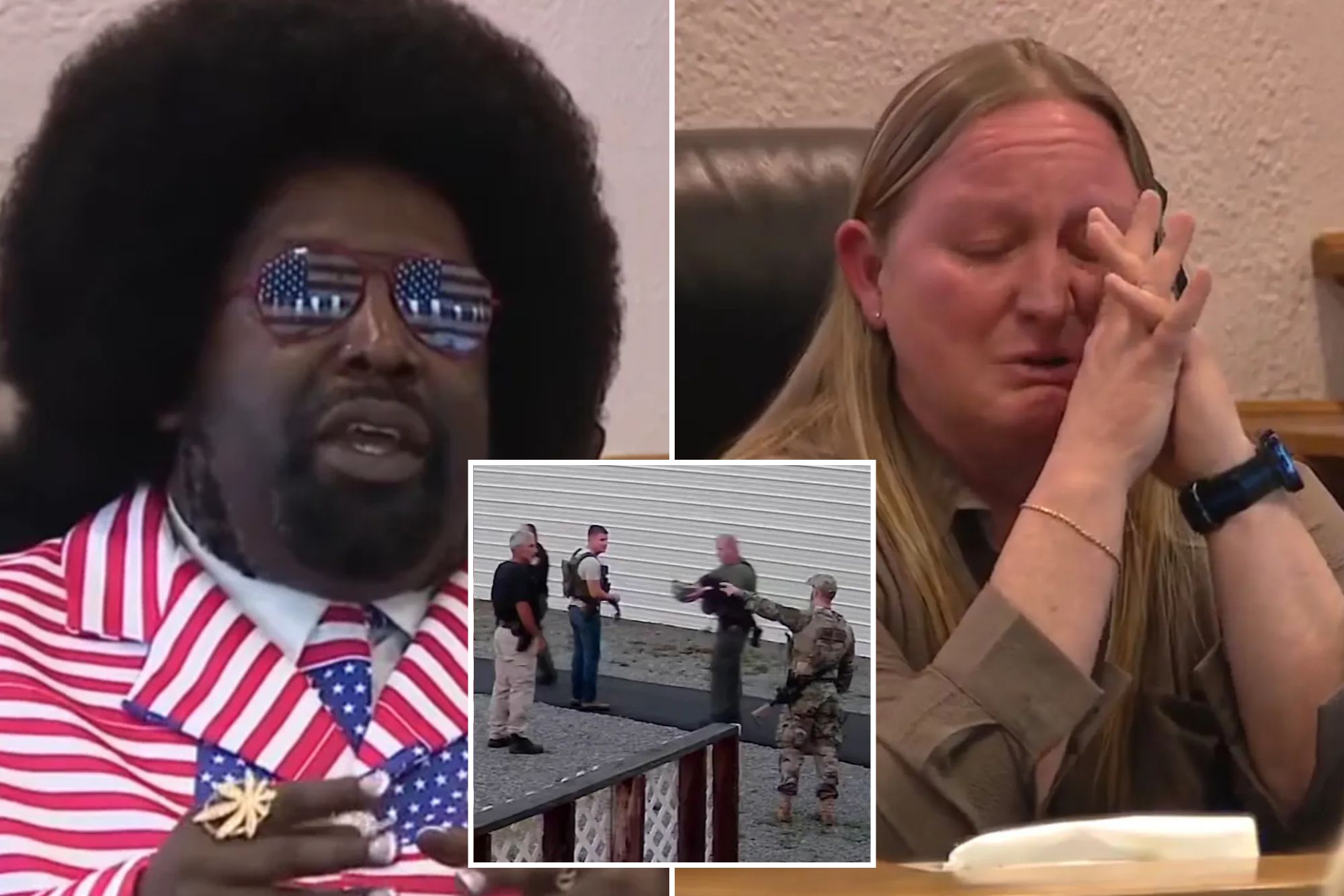 Afroman clashes with cops in court — as one officer left in tears over ...