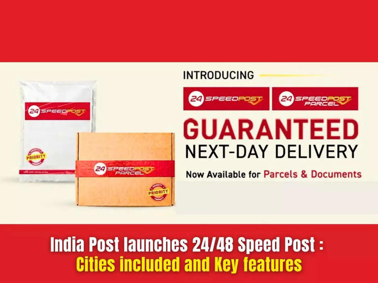 India Post's 24h/48h express delivery launched with full refund ...