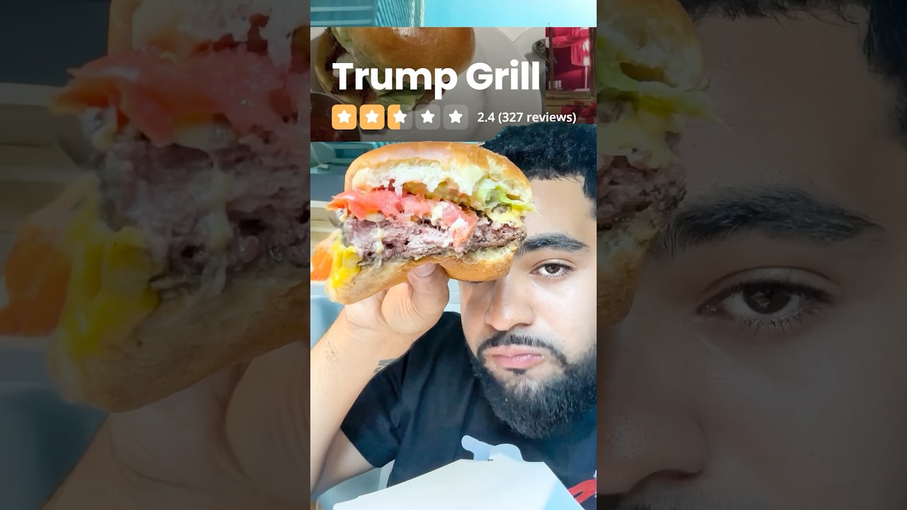 Trying Donald Trumps Restaurant 🍔