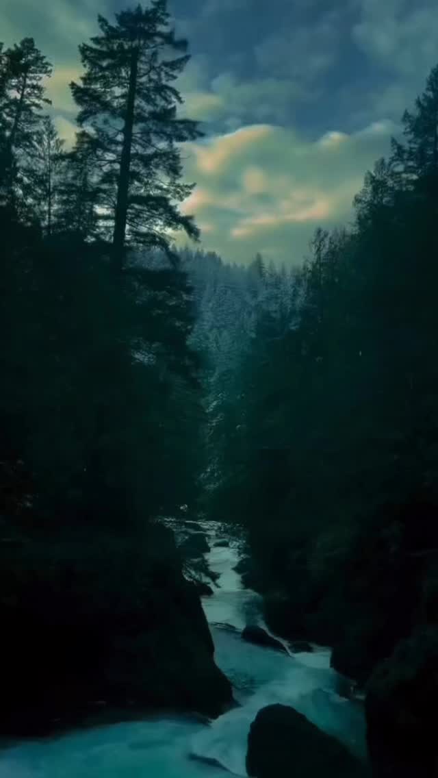 The sound of rain and waterfalls feels so deeply healing